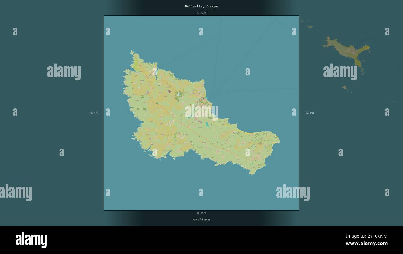 Belle-Ile in the Bay of Biscay, belonging to France, described and ...