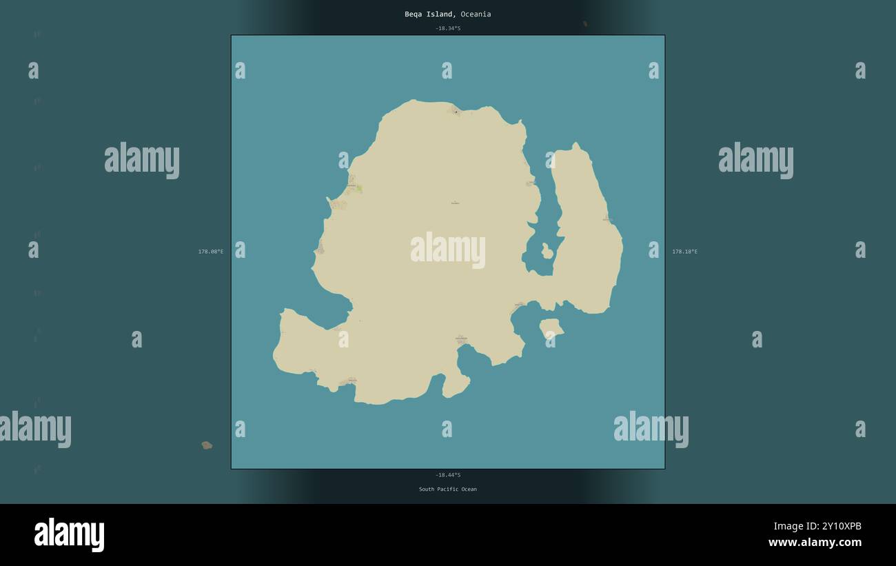 Beqa Island in the South Pacific Ocean, belonging to Fiji, described ...