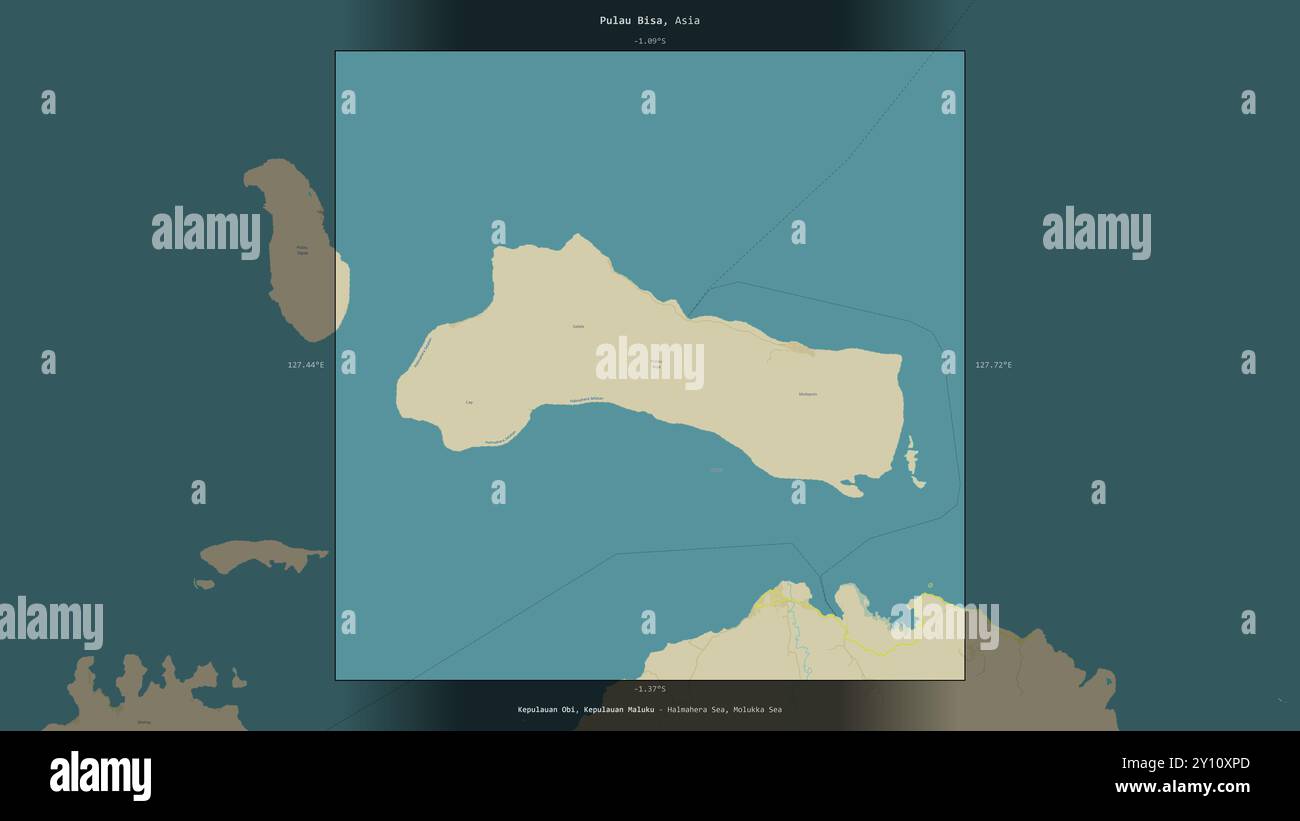Pulau Bisa in the Molukka Sea, belonging to Indonesia, described and ...