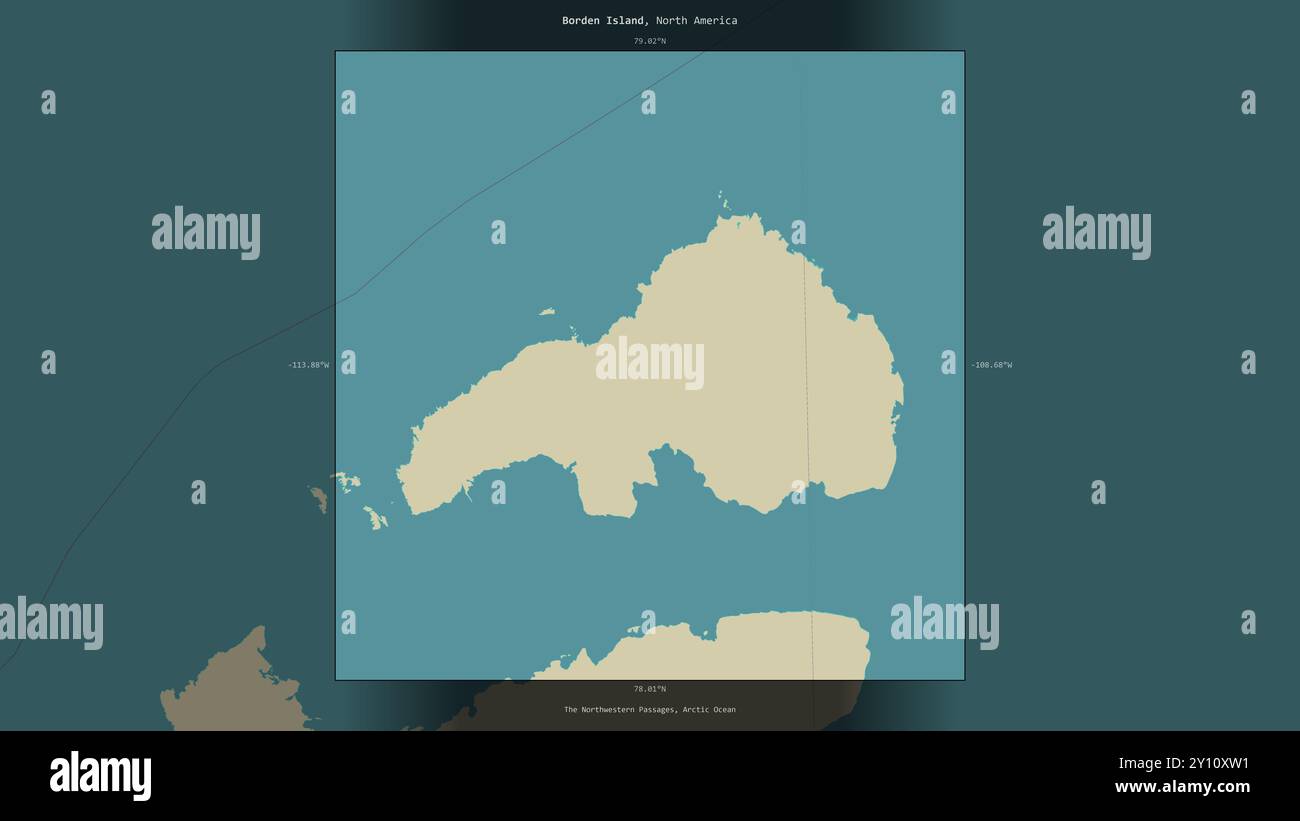 Borden Island in the Arctic Ocean, belonging to Canada, described and ...