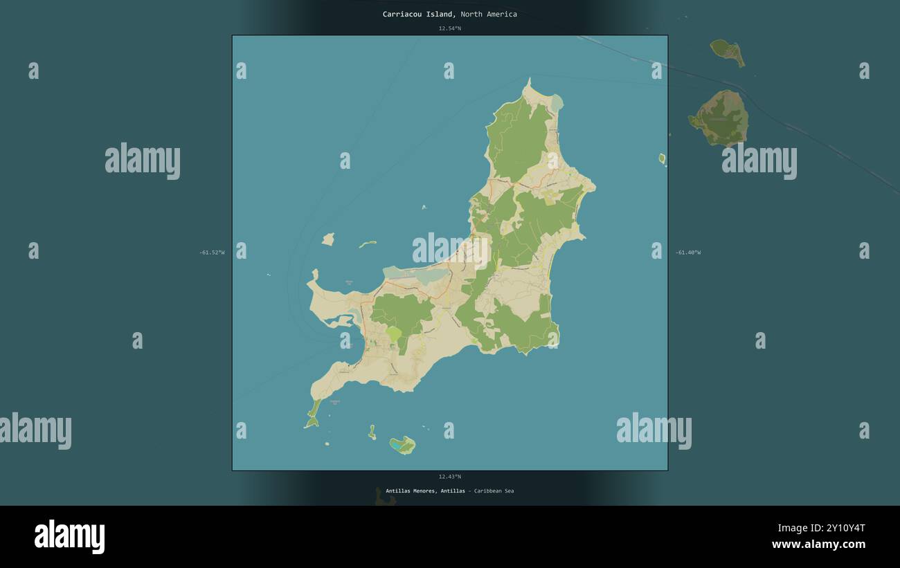 Carriacou Island in the Caribbean Sea, belonging to Grenada, described ...