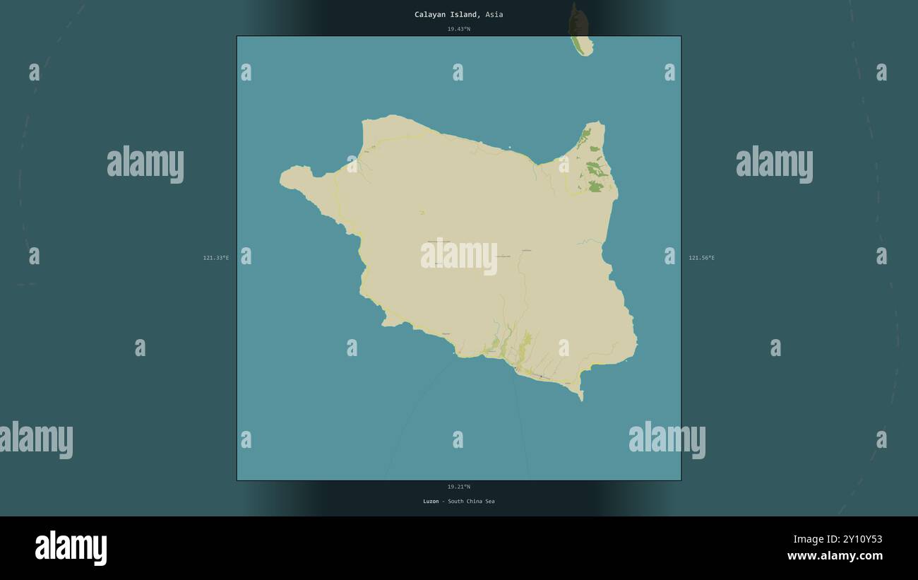 Calayan Island in the South China Sea, belonging to Philippines ...