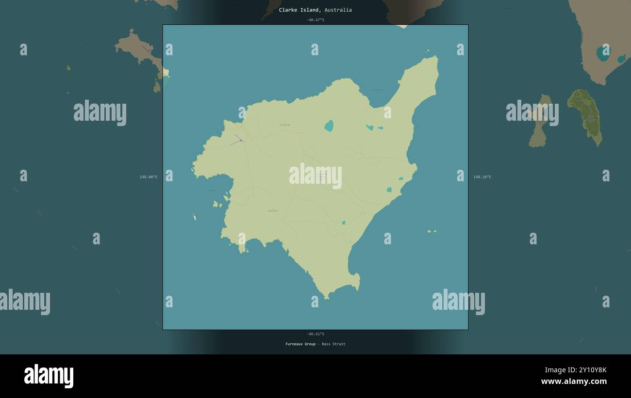 Clarke Island in the Bass Strait, belonging to Australia, described and ...