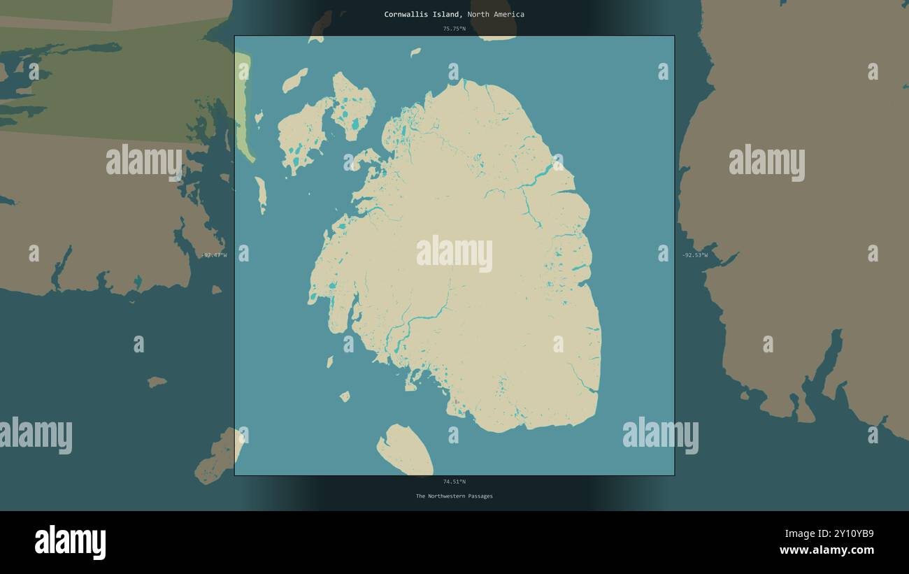 Cornwallis Island in the The Northwestern Passages, belonging to Canada ...