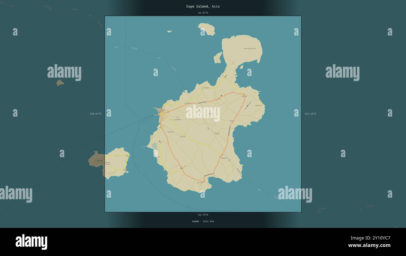 Cuyo Island in the Sulu Sea, belonging to Philippines, described and ...