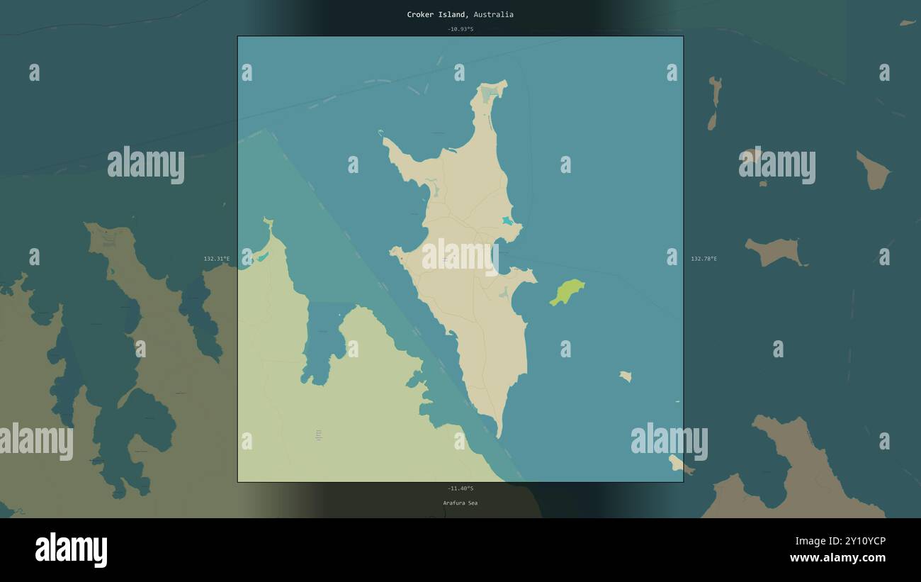 Croker Island in the Arafura Sea, belonging to Australia, described and ...