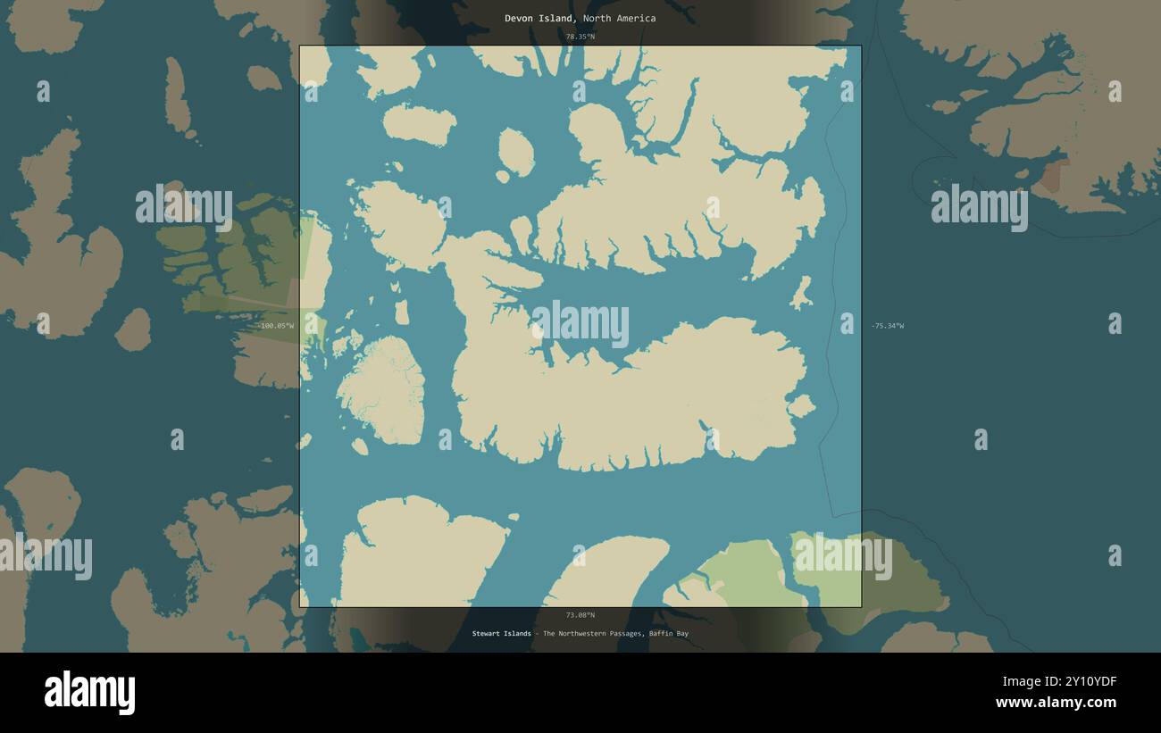 Devon Island in the Baffin Bay, belonging to Canada, described and ...