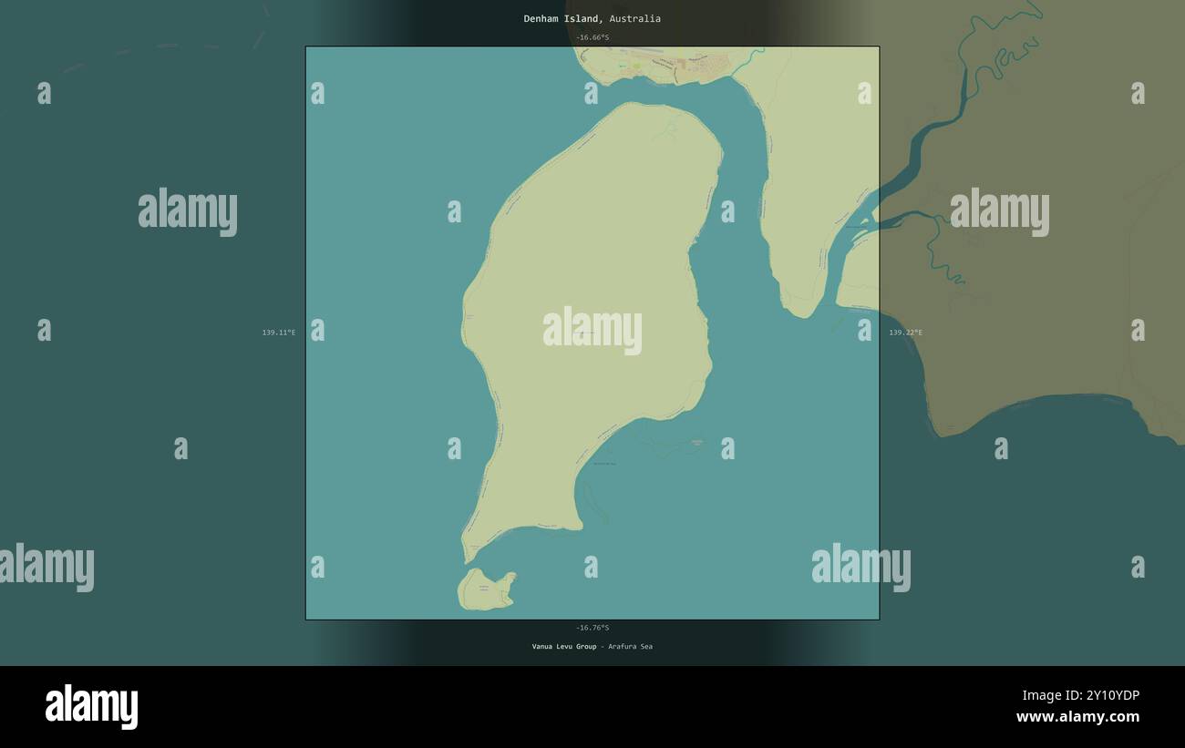 Denham Island in the Arafura Sea, belonging to Australia, described and ...