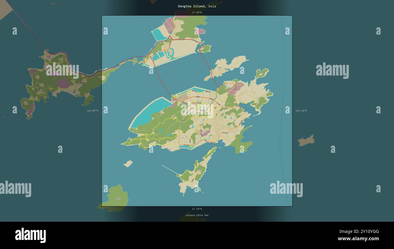 Dongtou Island in the Eastern China Sea, belonging to China, described ...