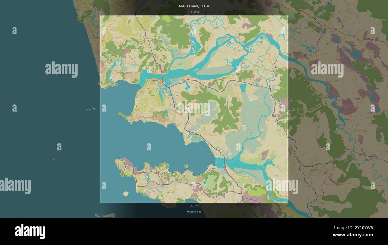 Goa Island in the Arabian Sea, belonging to India, described and ...