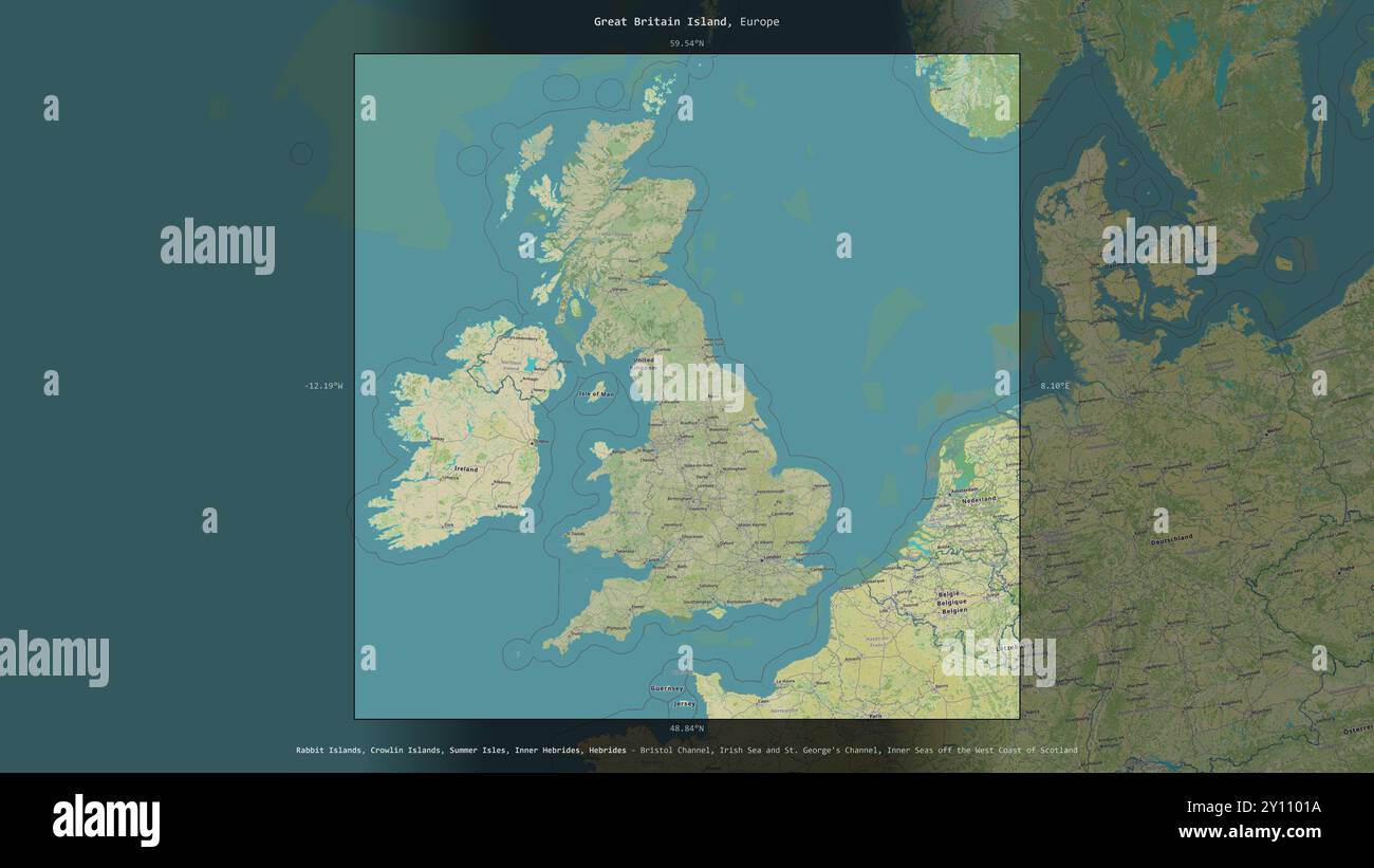 Great Britain Island in the North Sea, belonging to United Kingdom ...