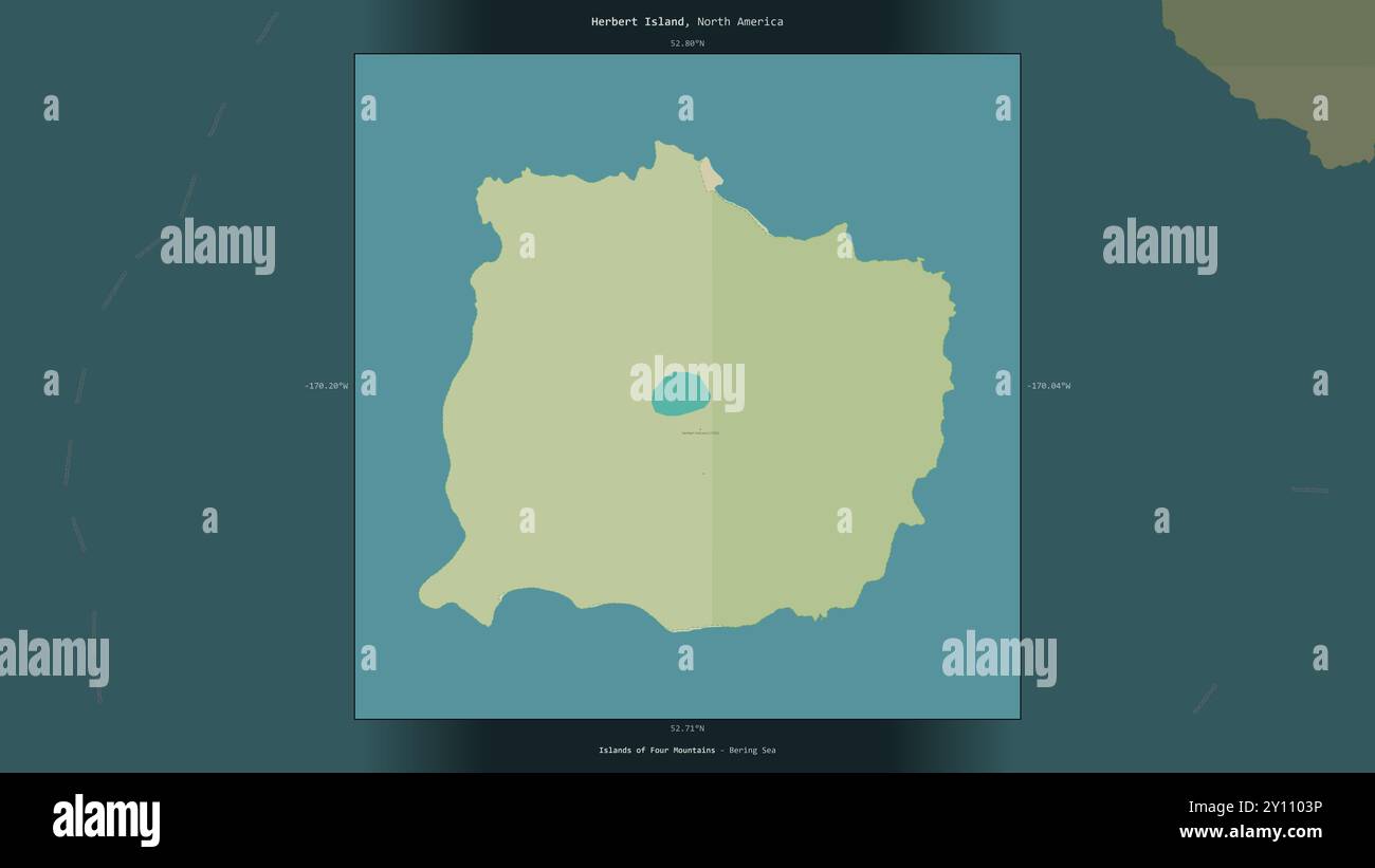 Herbert Island in the Bering Sea, belonging to United States, described ...
