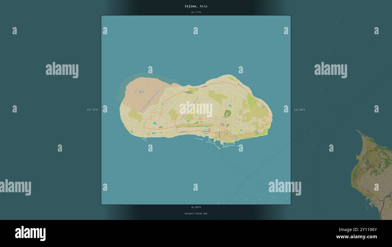 Iejima in the Eastern China Sea, belonging to Japan, described and ...