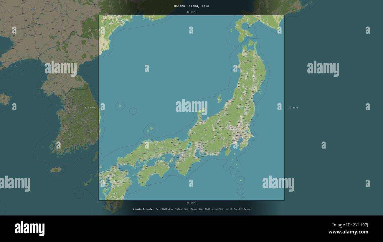 Honshu Island in the Japan Sea, belonging to Japan, described and ...