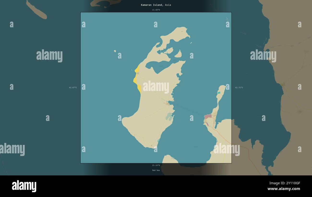 Kamaran Island in the Red Sea, belonging to Yemen, described and ...