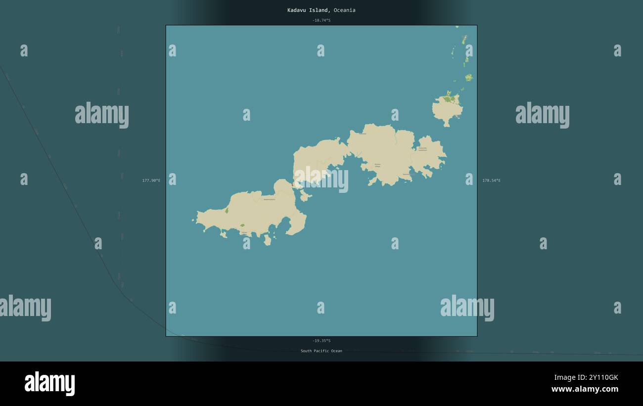 Kadavu Island in the South Pacific Ocean, belonging to Fiji, described ...