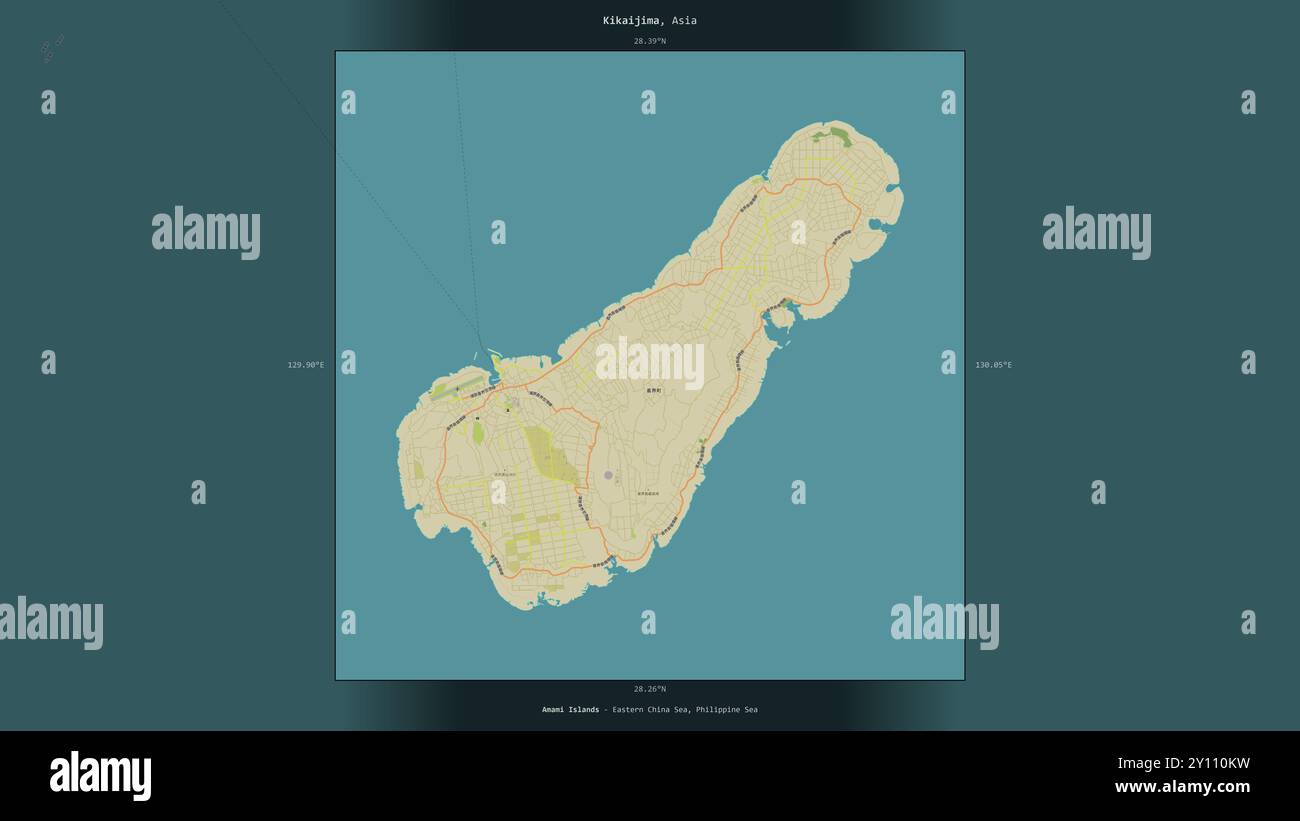 Kikaijima in the Philippine Sea, belonging to Japan, described and ...