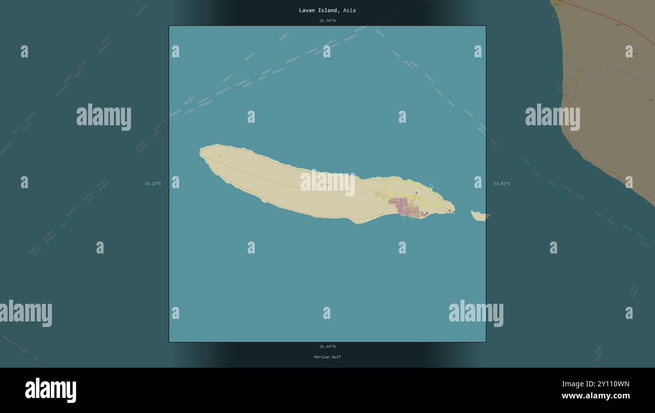 Lavan Island in the Persian Gulf, belonging to Iran, described and ...