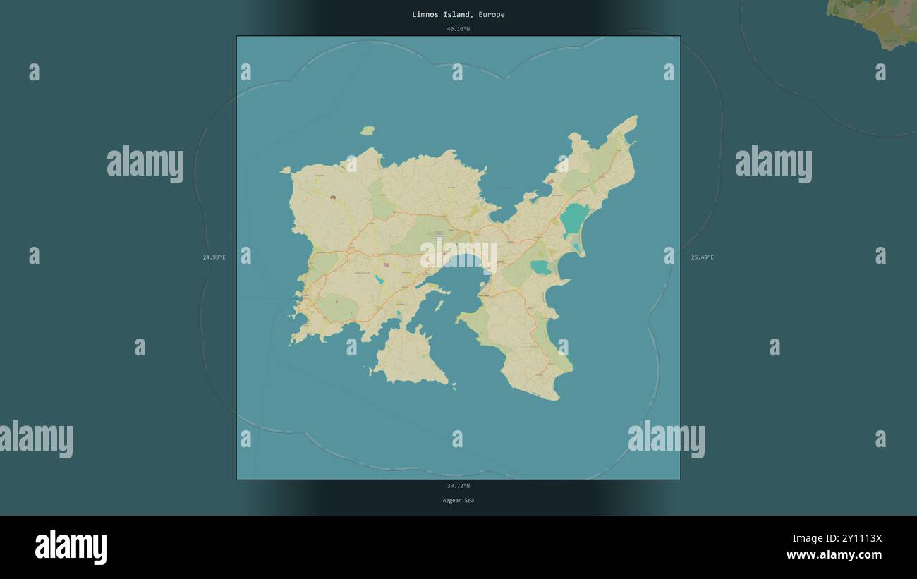 Limnos Island in the Aegean Sea, belonging to Greece, described and ...