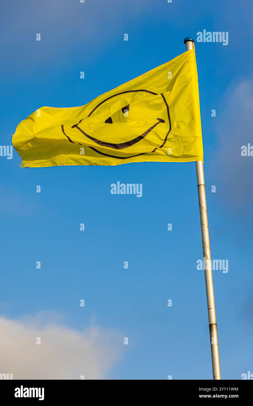 Smiley face flag hi-res stock photography and images - Alamy