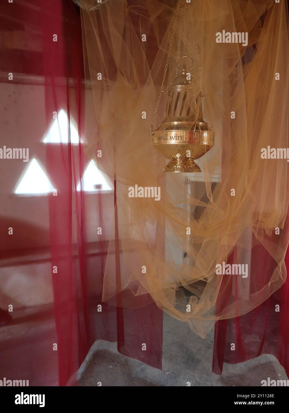 Ascending heavenward in Marigold Short's art installation at Rushton ...