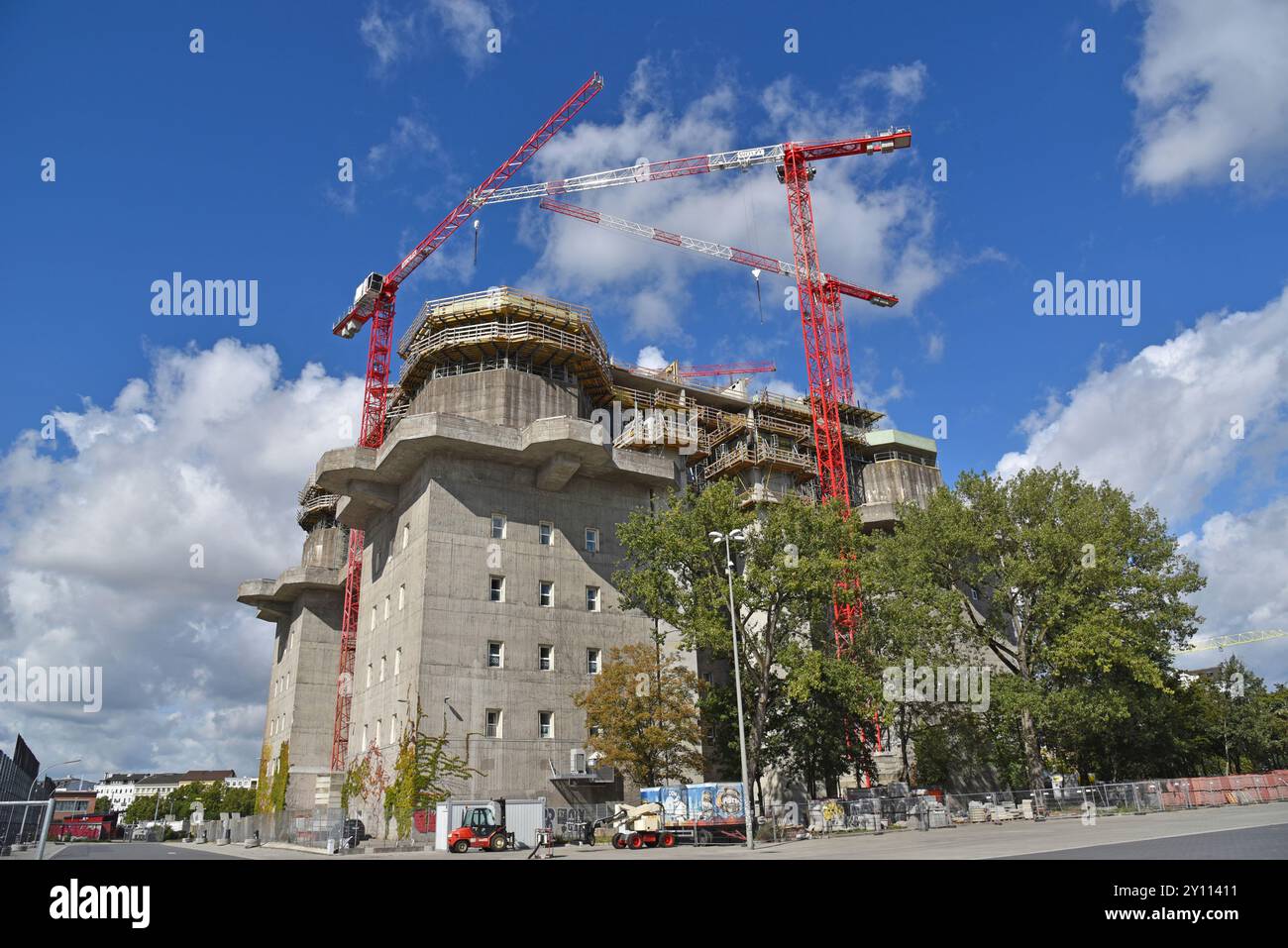 Conversion and extension to a hotel and event center hi-res stock ...