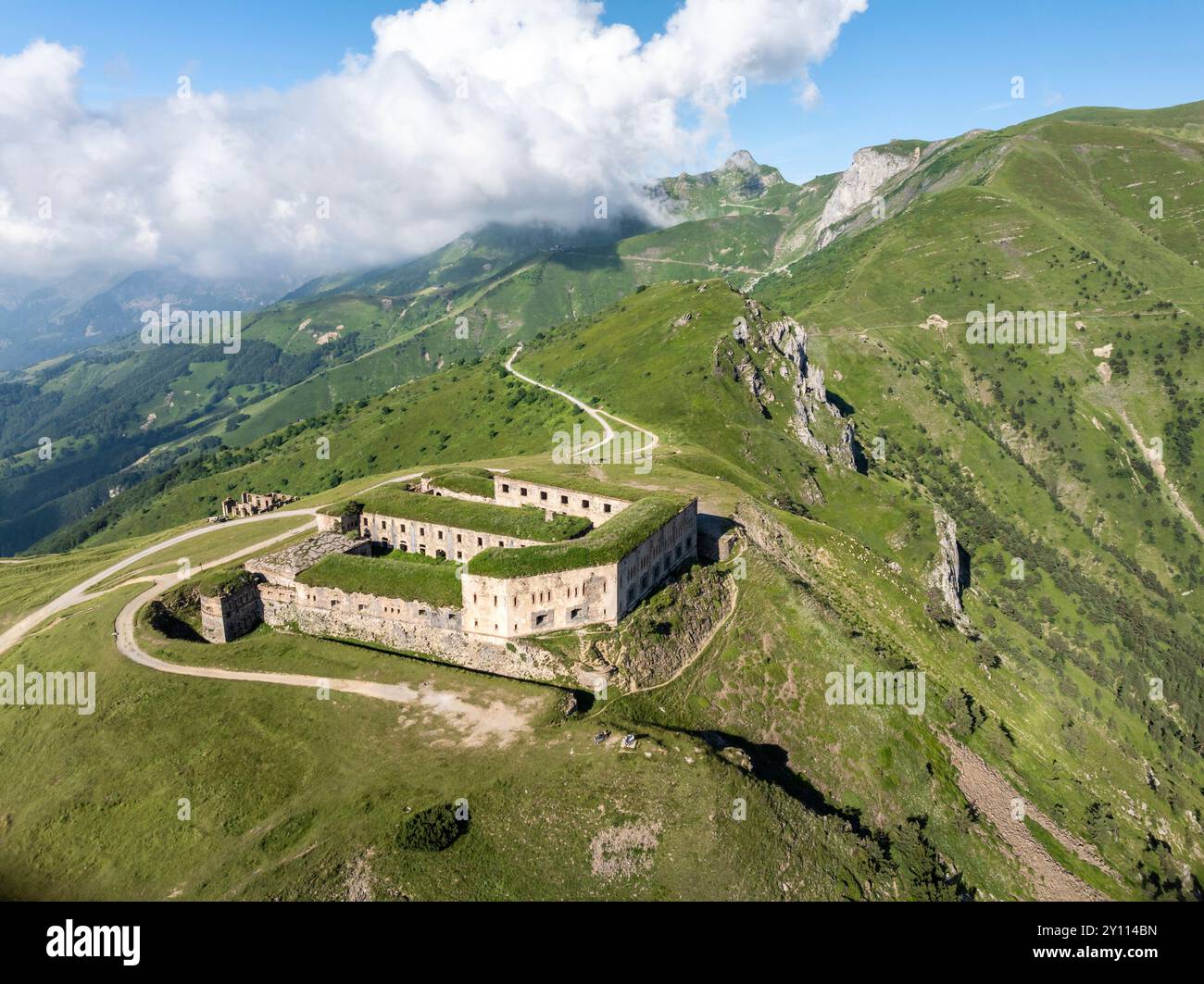 Fort Central du Col de Tende Stock Photo - Alamy