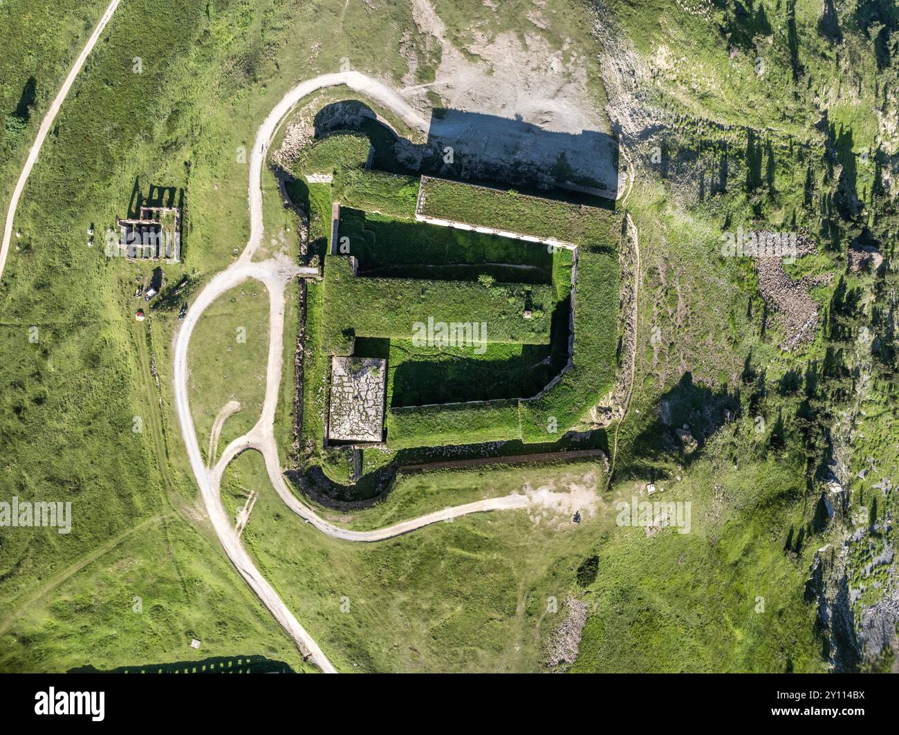 Fort Central du Col de Tende Stock Photo - Alamy