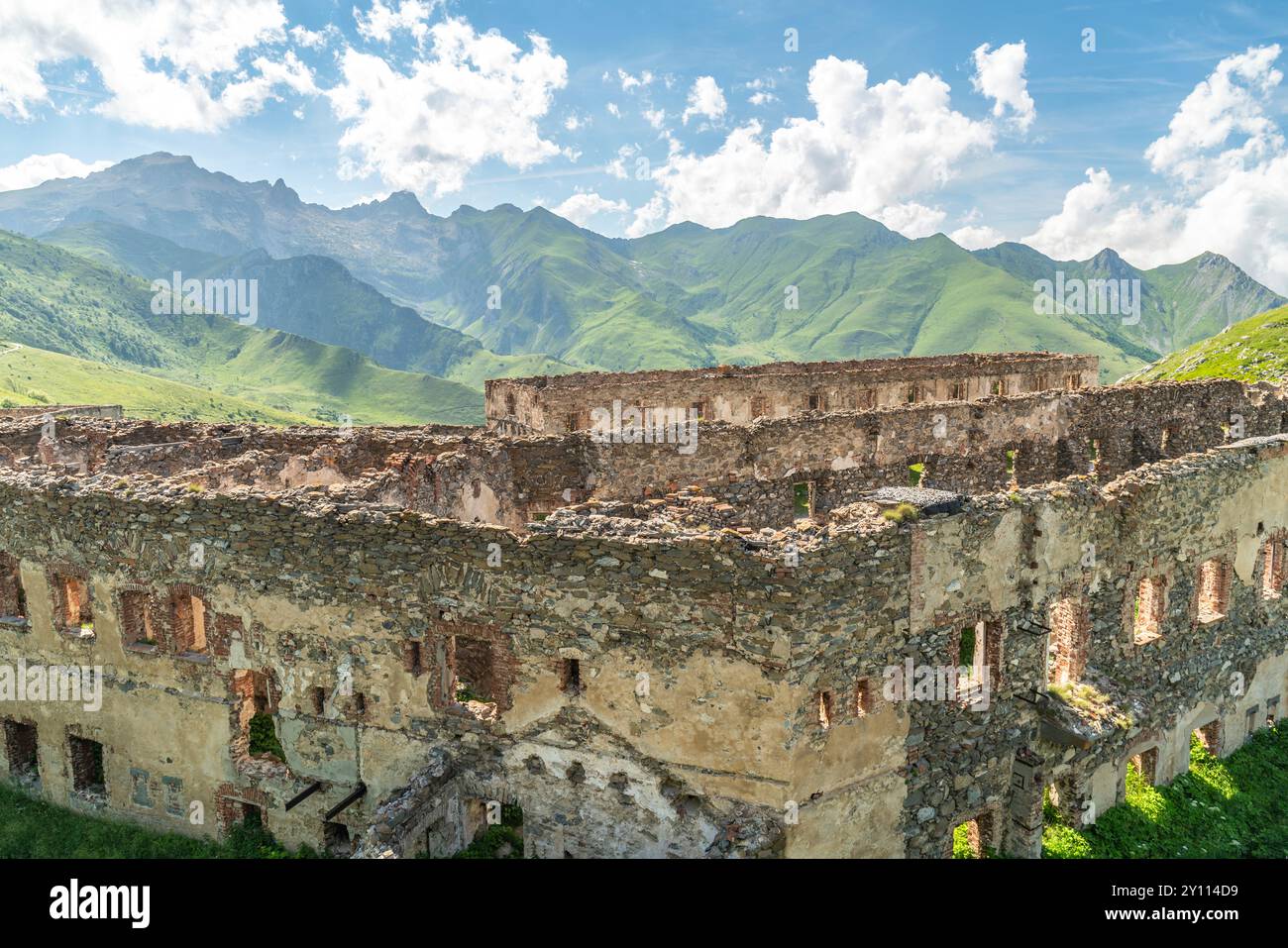 Fort Central du Col de Tende Stock Photo - Alamy