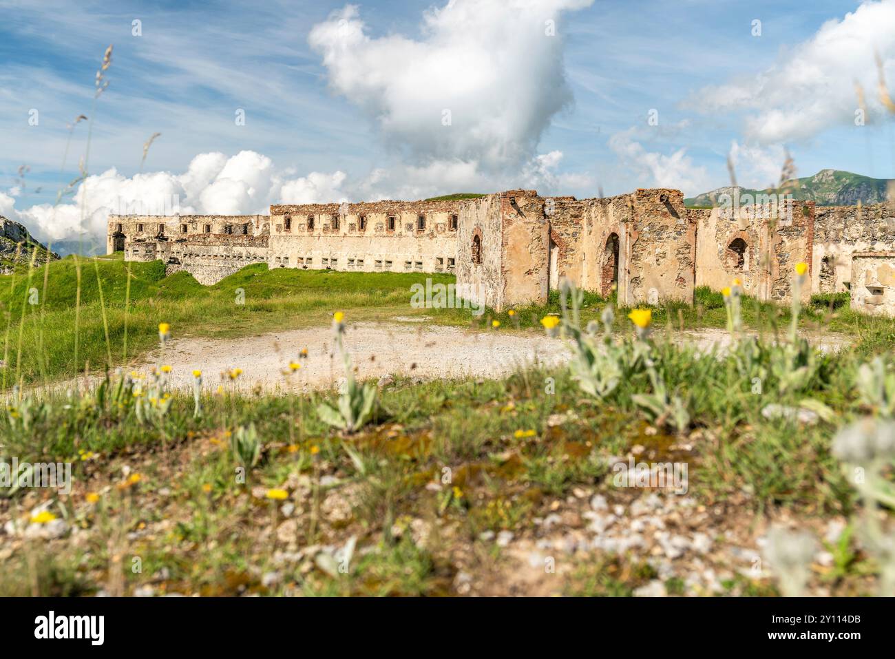 Fort Central du Col de Tende Stock Photo - Alamy
