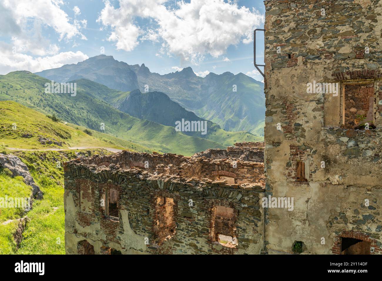 Fort Central du Col de Tende Stock Photo - Alamy