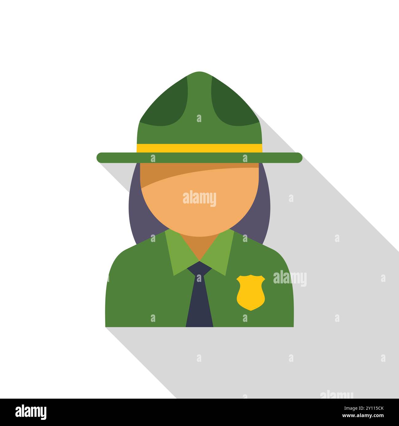 National park ranger hat Stock Vector Images - Alamy