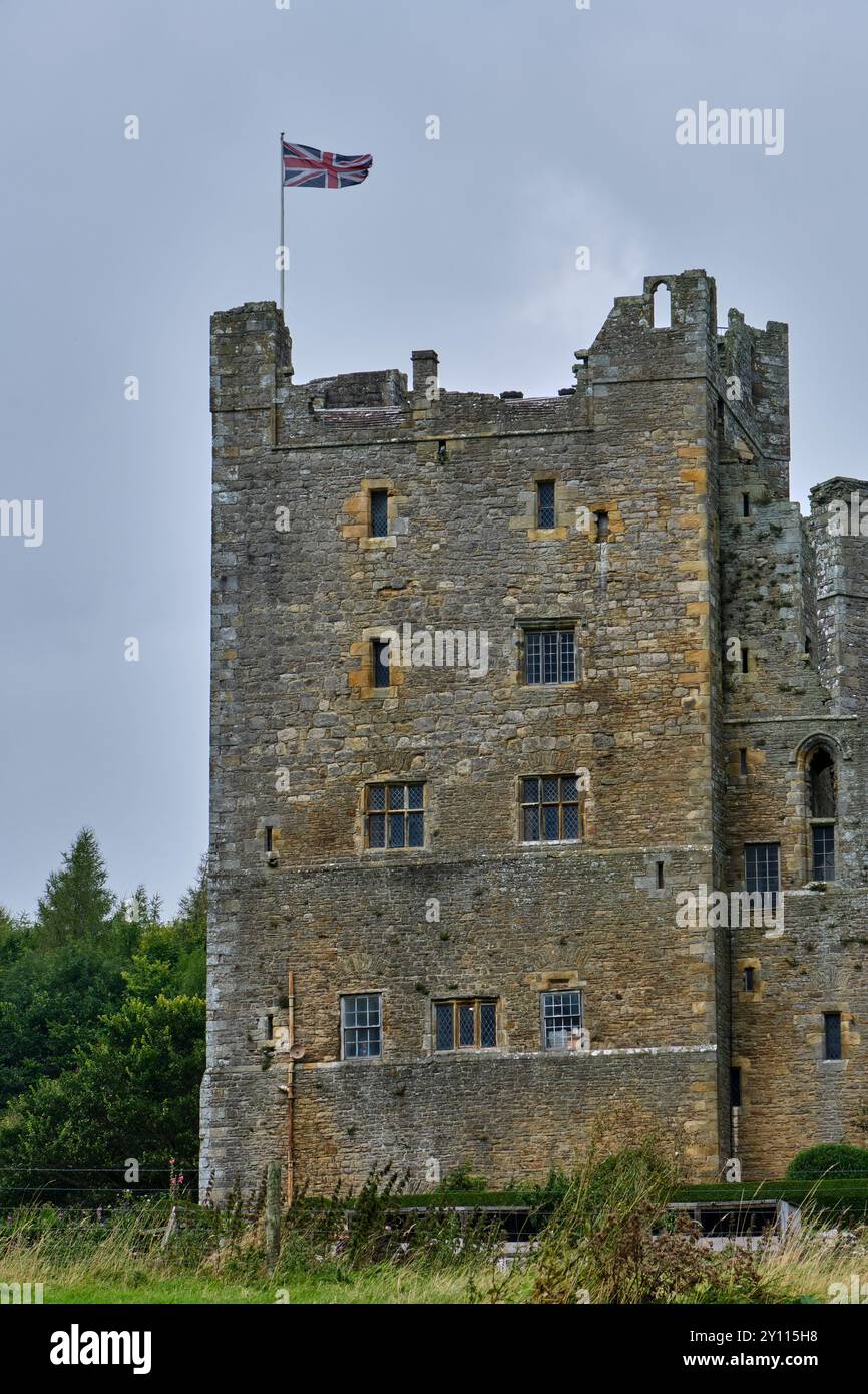 Bolton Castle at Castle Bolton, near Aysgarth, Wensleydale, North ...