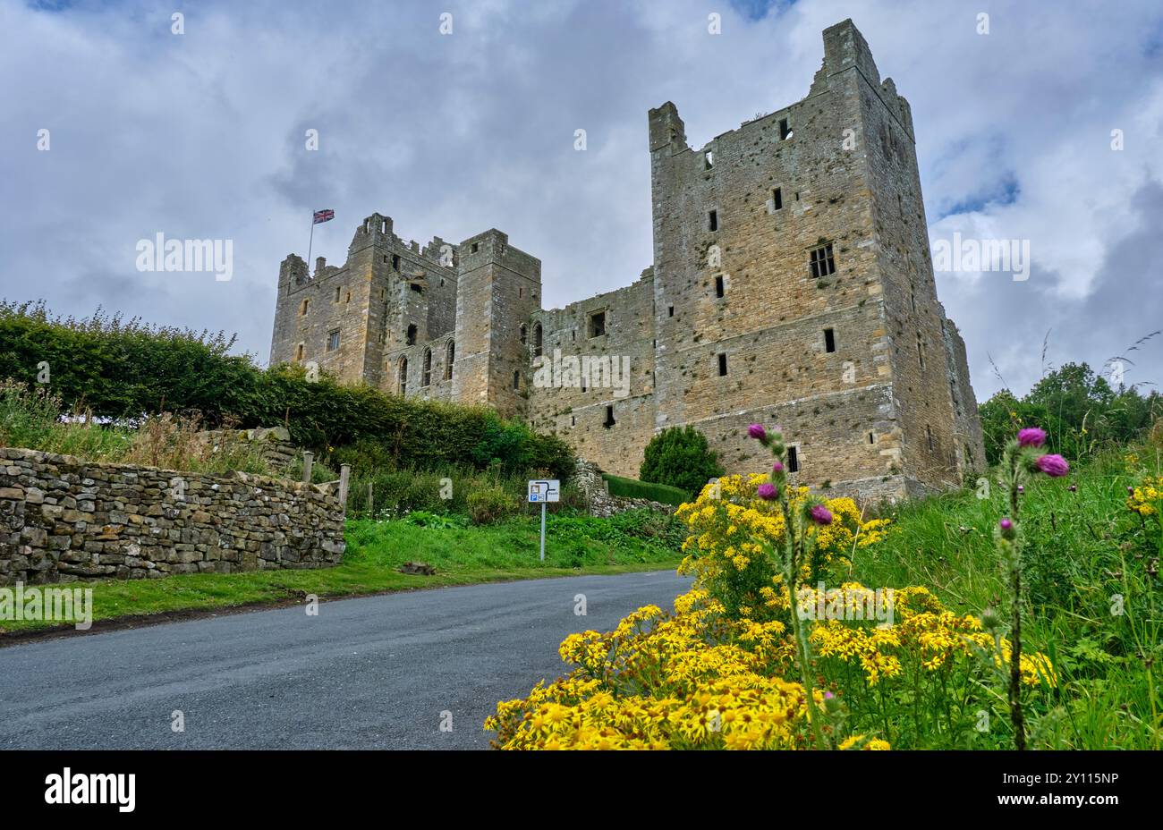 Bolton Castle at Castle Bolton, near Aysgarth, Wensleydale, North ...