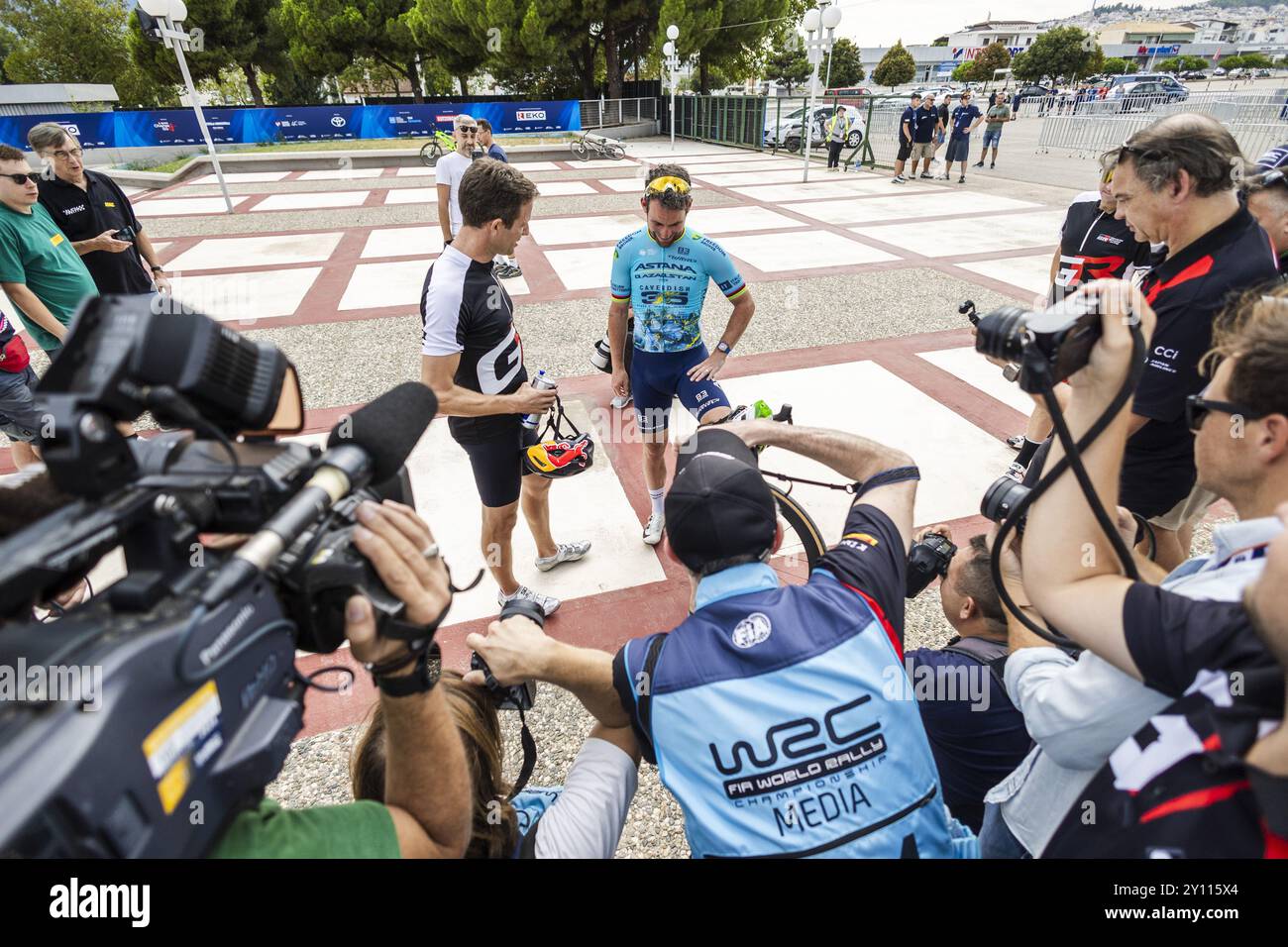OGIER Sebastien, Toyota GR Yaris Rally1, portrait during the Acropolis ...