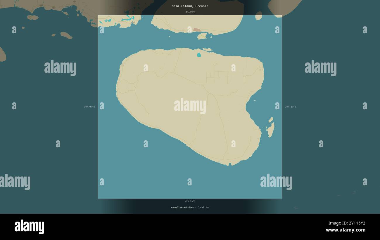 Malo Island in the Coral Sea, belonging to Vanuatu, described and ...