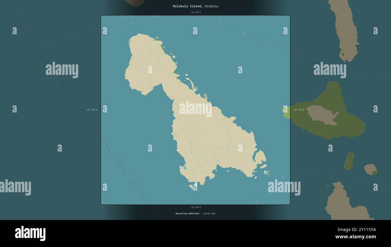 Malakula Island in the Coral Sea, belonging to Vanuatu, described and ...