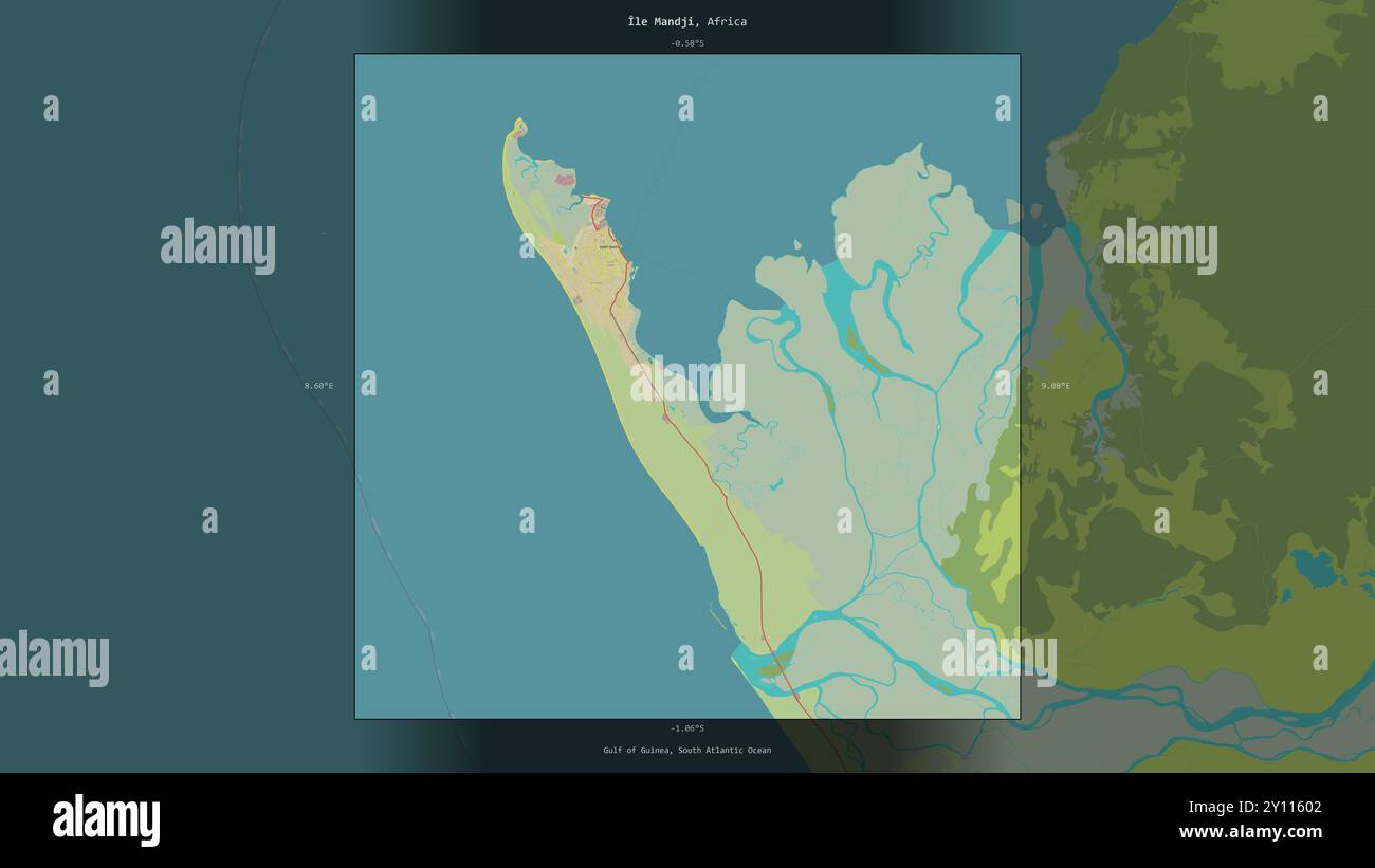 Ile Mandji in the Gulf of Guinea, belonging to Gabon, described and ...
