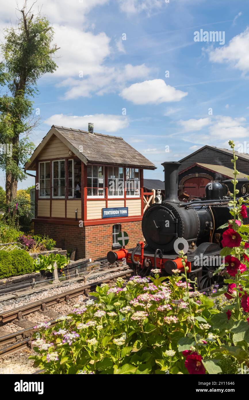 England, Kent, Tenterden, Kent and East Sussex Railway, Tenterden ...