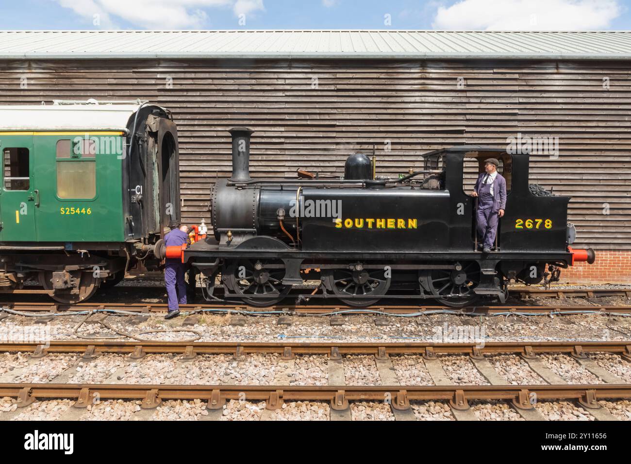 England, Kent, Tenterden, Kent and East Sussex Railway, Tenterden ...