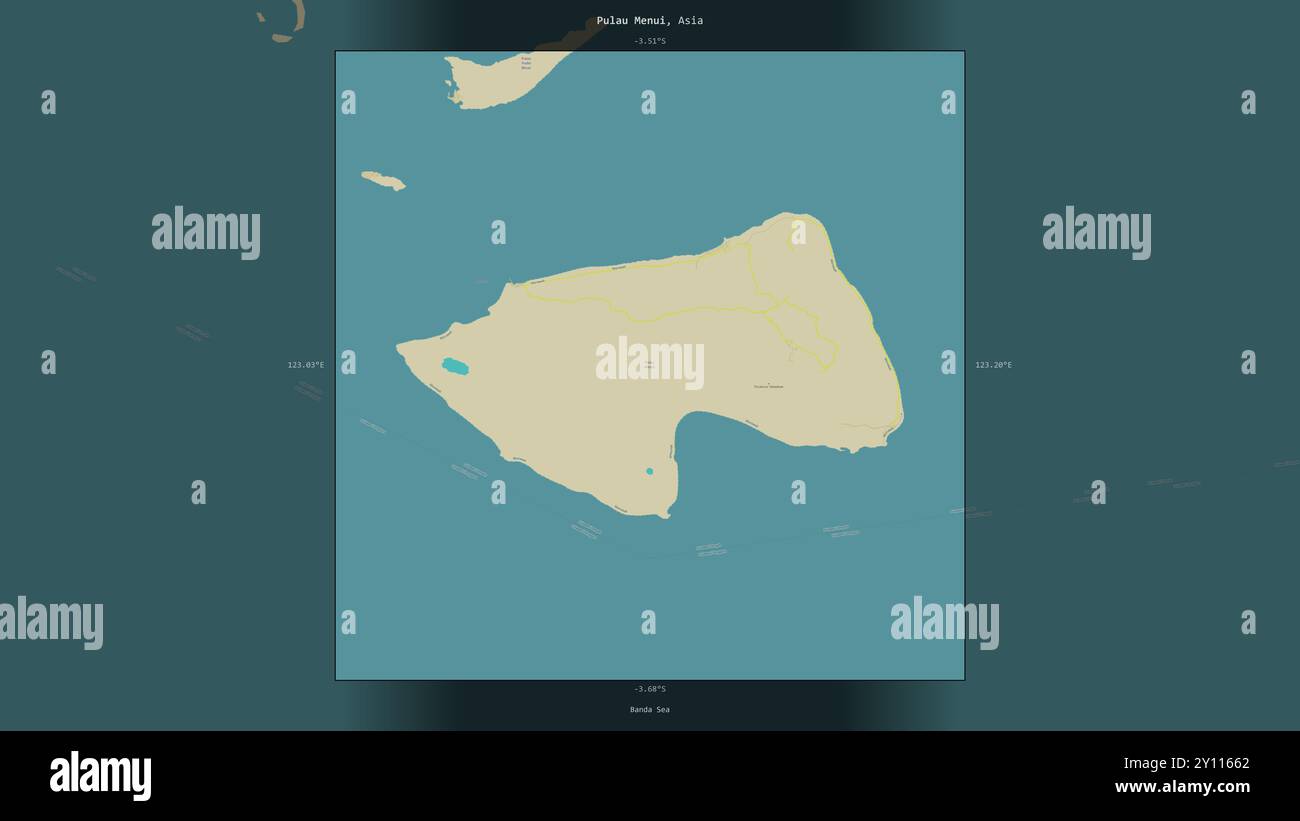 Pulau Menui in the Banda Sea, belonging to Indonesia, described and ...