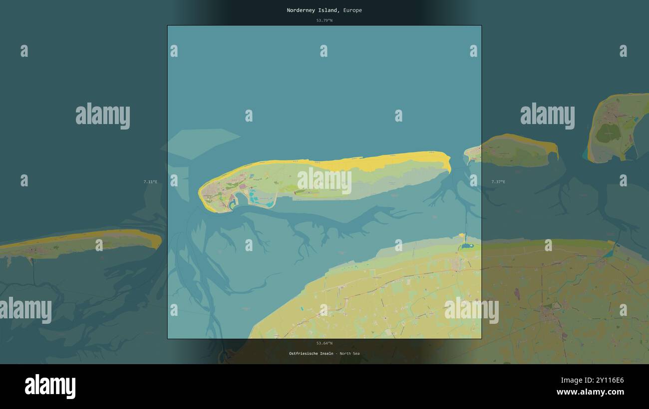 Norderney Island in the North Sea, belonging to Germany, described and ...