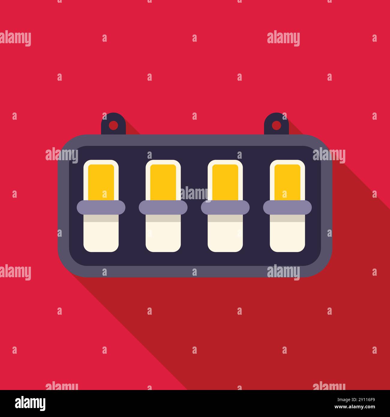 Hanging control panel Stock Vector Images - Alamy