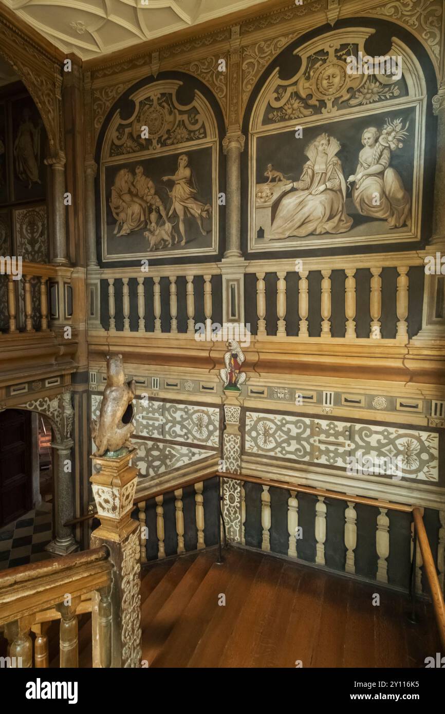 Knole staircase hi-res stock photography and images - Alamy