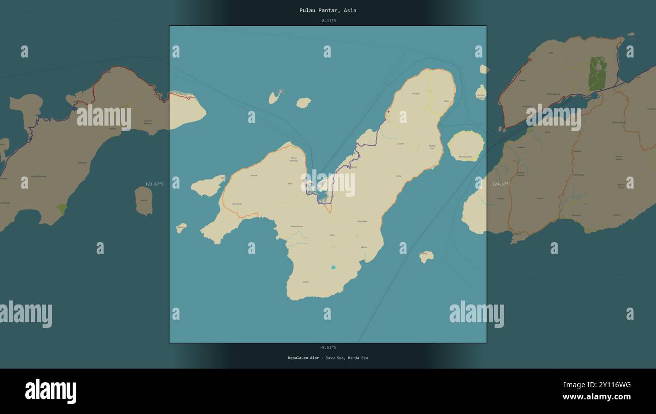 Pulau Pantar in the Savu Sea, belonging to Indonesia, described and ...