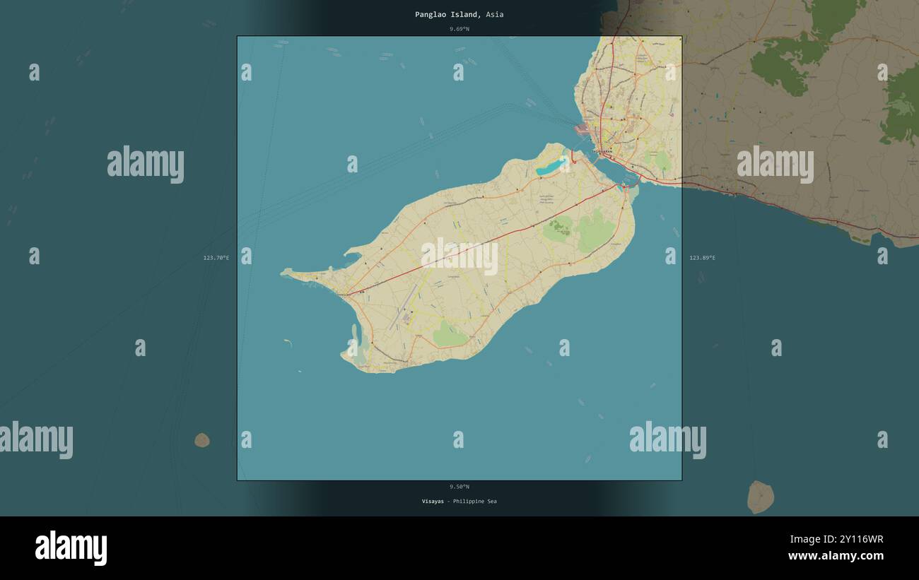 Panglao Island in the Philippine Sea, belonging to Philippines ...
