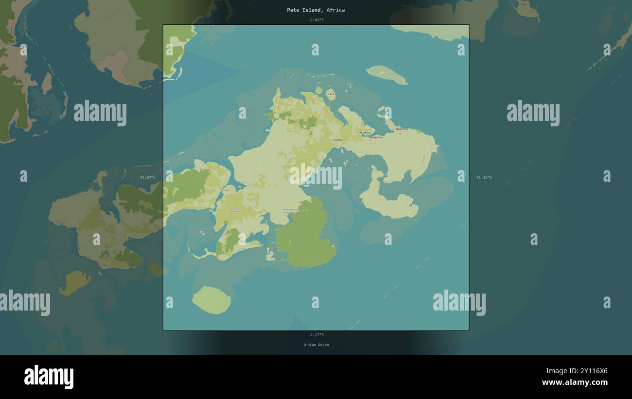 Pate Island in the Indian Ocean, belonging to Kenya, described and ...