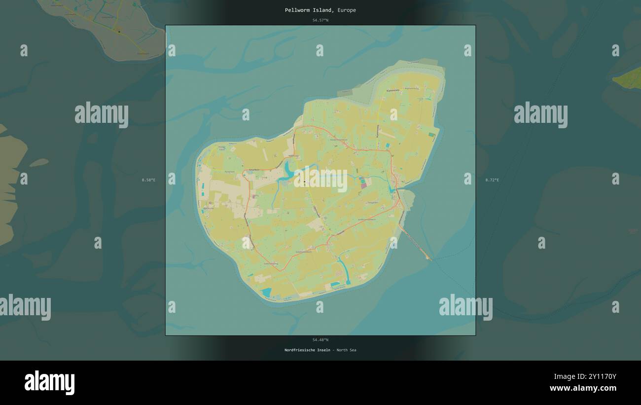Pellworm Island in the North Sea, belonging to Germany, described and ...