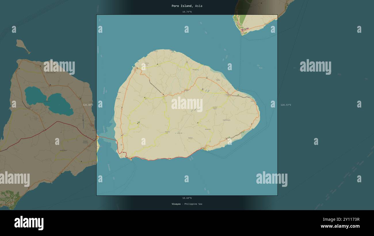 Poro Island in the Philippine Sea, belonging to Philippines, described ...