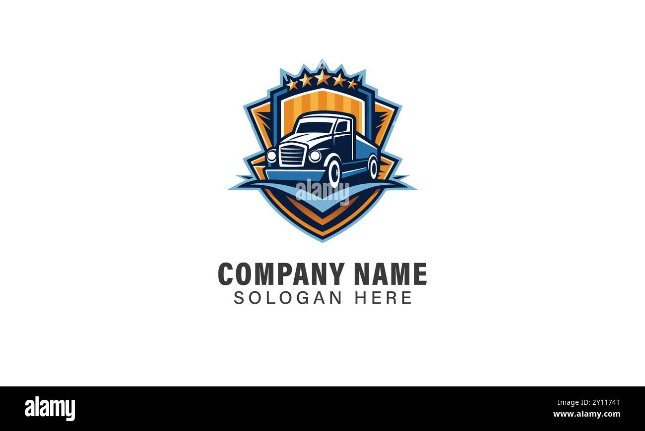 Transport logo Stock Vector Images - Alamy